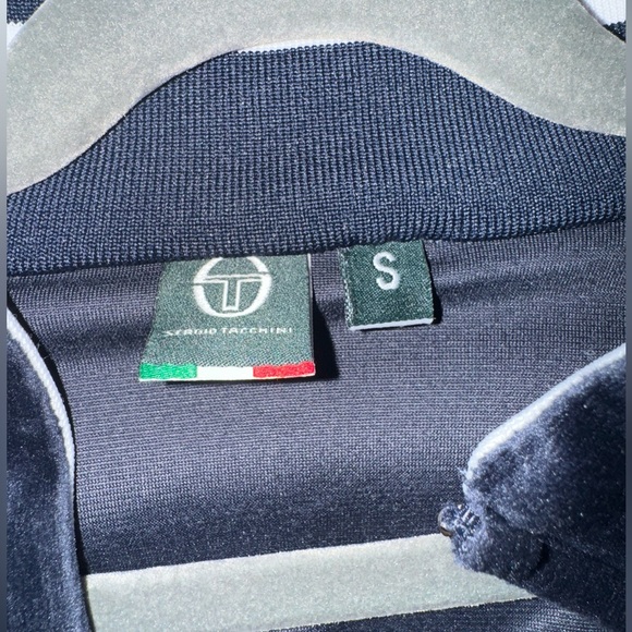 Sergio Tacchini | Other | Sergio Tacchini Masters Velour Track Top Navy ...